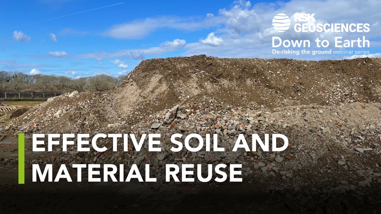 Soil reuse in construction: A CL:AIRE DoW CoP MMP journey - YouTube