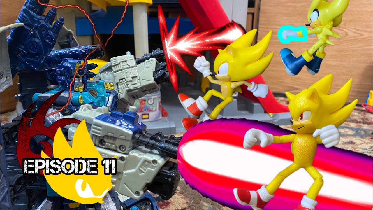 Final Showdown Super Sonic vs Metal Madness - Stop Motion - The ...