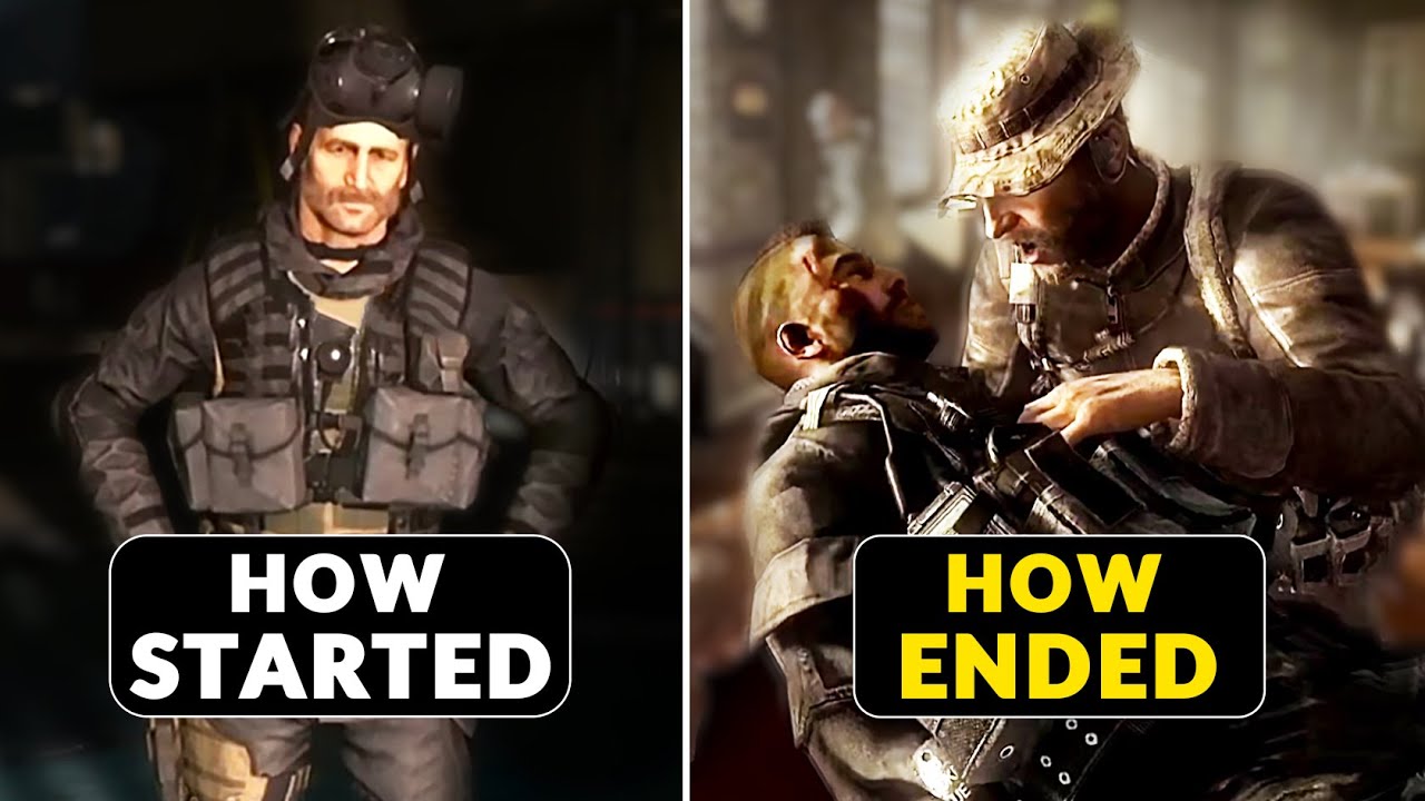 Soap MacTavish Scenes with Price in all Call of Duty Modern Warfare # ...
