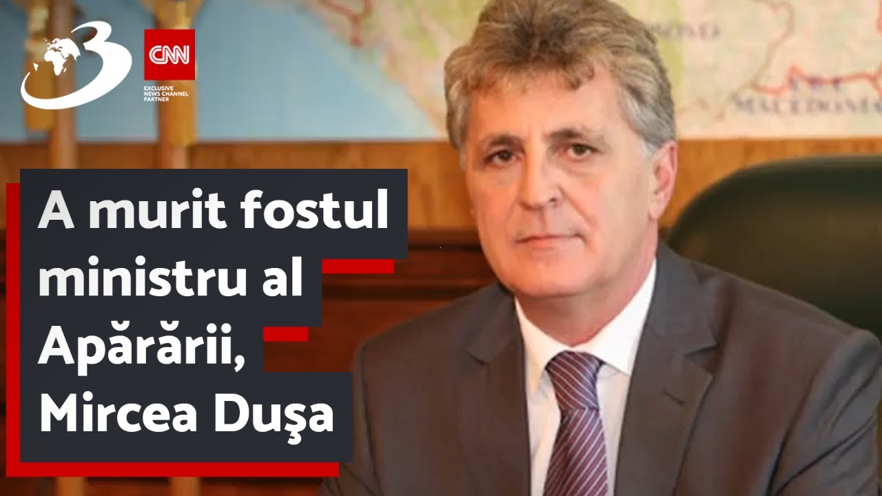 A murit fostul ministru al Apărării, Mircea Duşa - YouTube