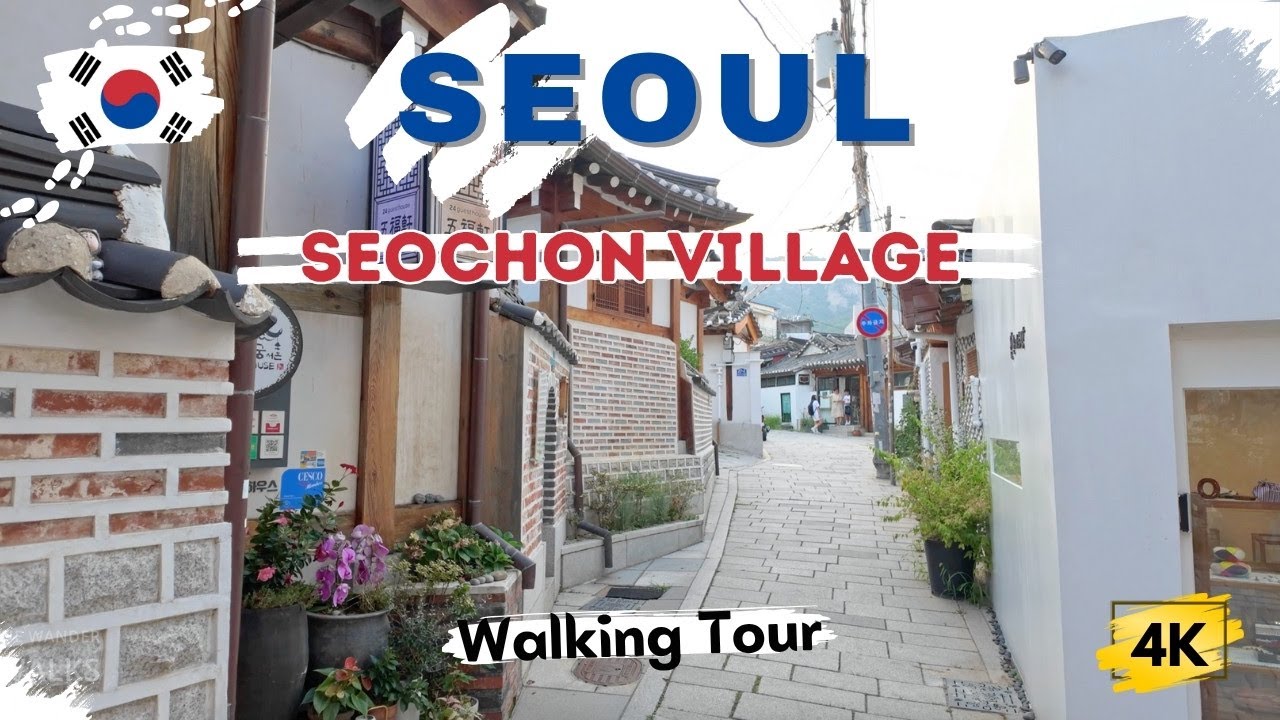 [4K] Seochon Hanok Village Walk – Part 2 | More Hidden Alleys & Hanok ...