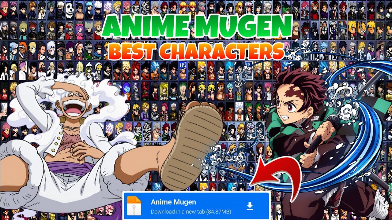 Anime Mugen - New Update All Best Characters - YouTube