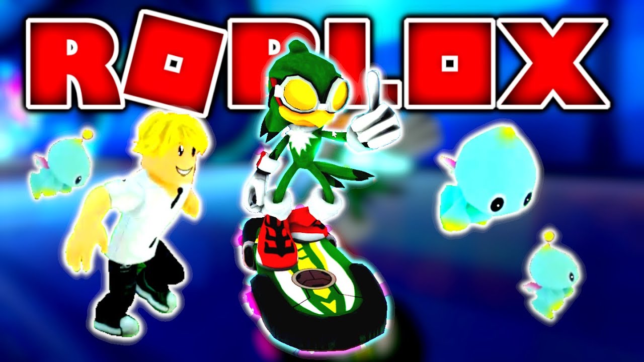 ROBLOX SONIC RIDERS IN ROBLOX SONIC - YouTube