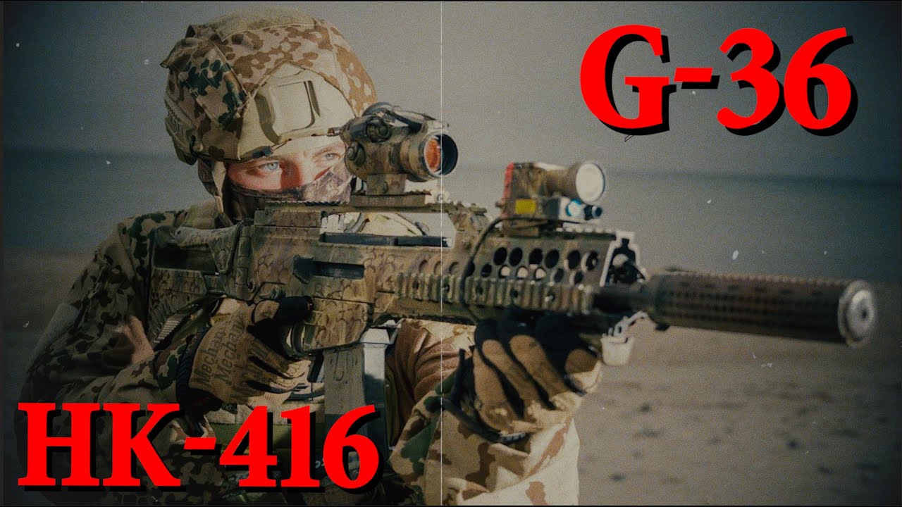 Heckler & Koch G36 & HK416 | Súng Loại Trường Tấn Công Hàng Đầu Của Đức ...