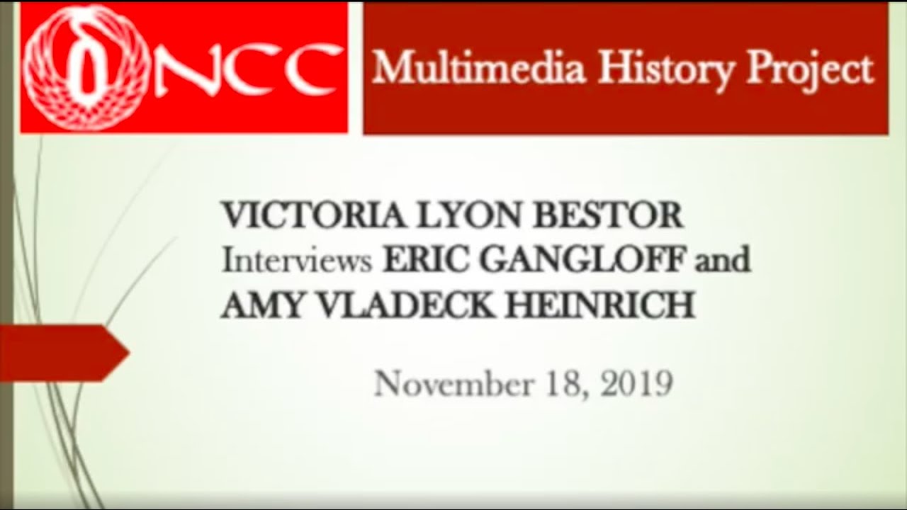 Victoria Lyon Bestor Interviews Eric Gangloff and Amy Vladeck Heinrich ...
