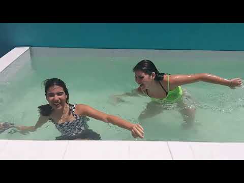 DESAFIO NA PISCINA   BALLET AQUÁTICO  !! #VERAOGEMEASDAILHA   Cópia