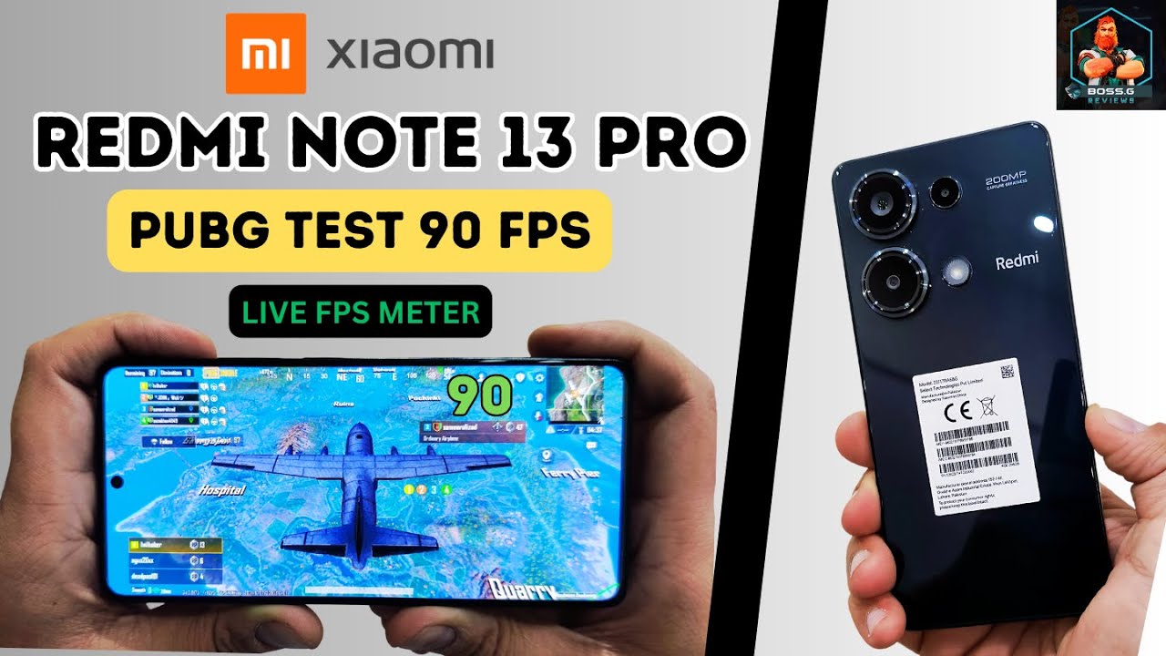 Xiaomi Redmi Note 13 Pro 4G PUBG Test 🔥| PUBG New Update 3.4 - YouTube