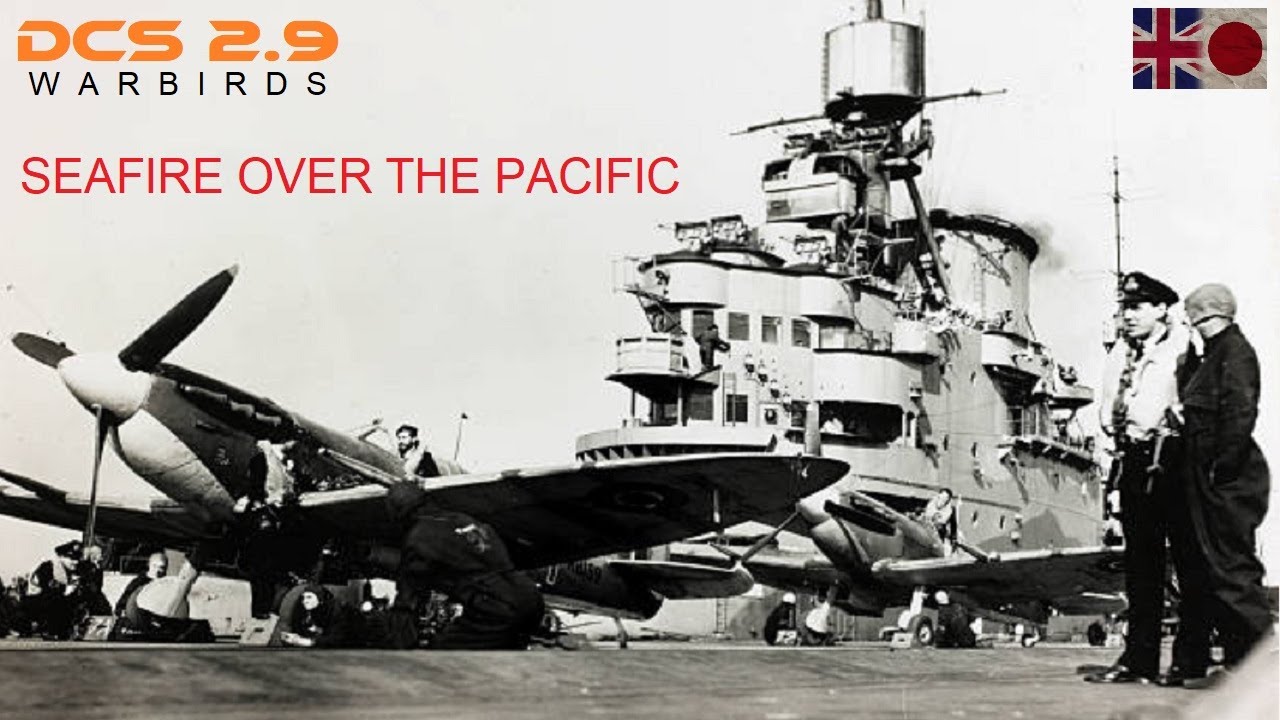 DCS 2.9 Warbirds Sea Fires Over Le Shima May 1945 - YouTube