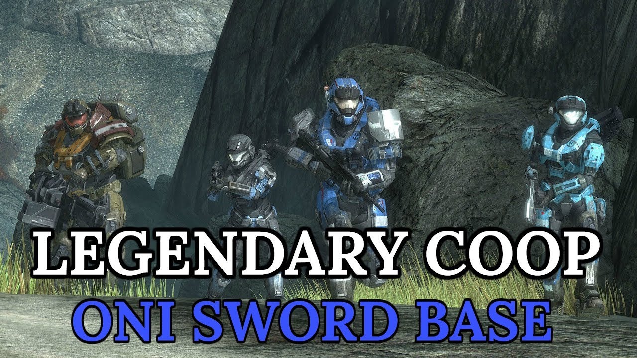 Halo Reach Remastered | Oni Sword Base Legendary COOP! - YouTube