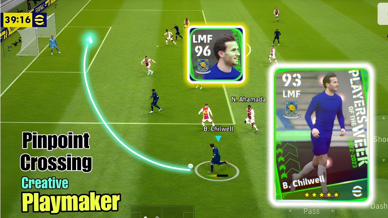Creative Playmaker CHILWELL Review || One of the Best Cross Specialist || Efootball 2023 - YouTube