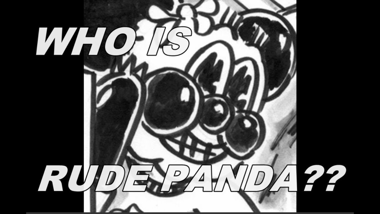 Who is RUDE PANDA? Meet the cutest panda in town! | Rude Panda Public ...