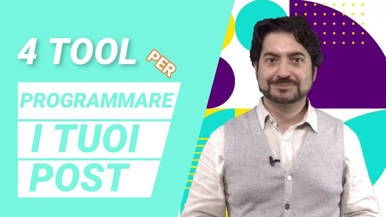 Quattro strumenti per programmare i post sui social - YouTube