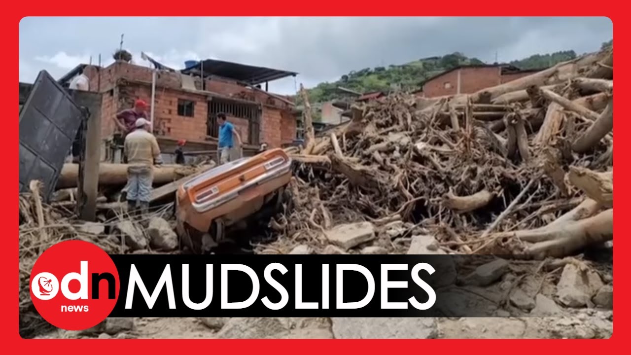 Mudslides and Flooding Leave 20 DEAD in Venezuela - YouTube