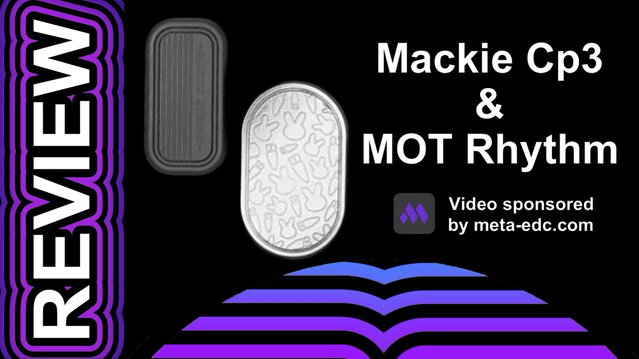 Mackie Cp3 and MOT Rhythm Magnetic Fidget Sliders from Meta-EDC - YouTube