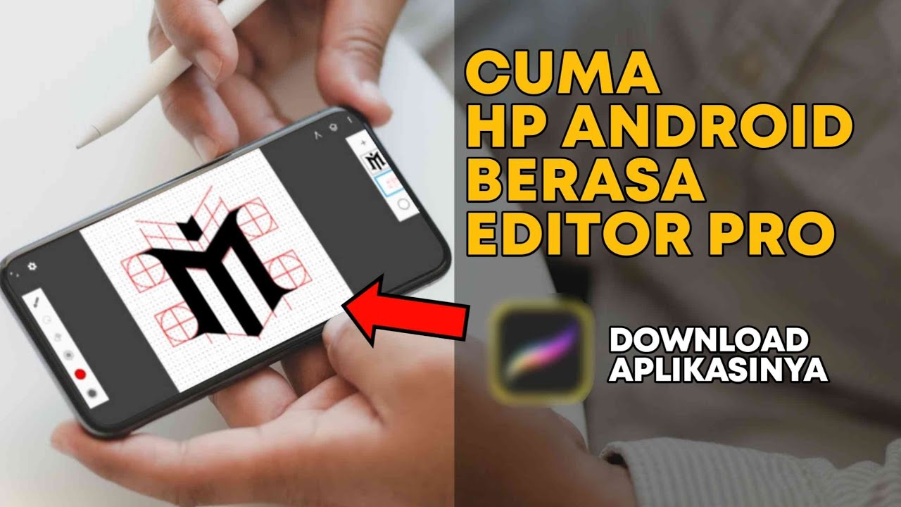 Bikin logo monogram di android | Apk pembuat logo di android - YouTube