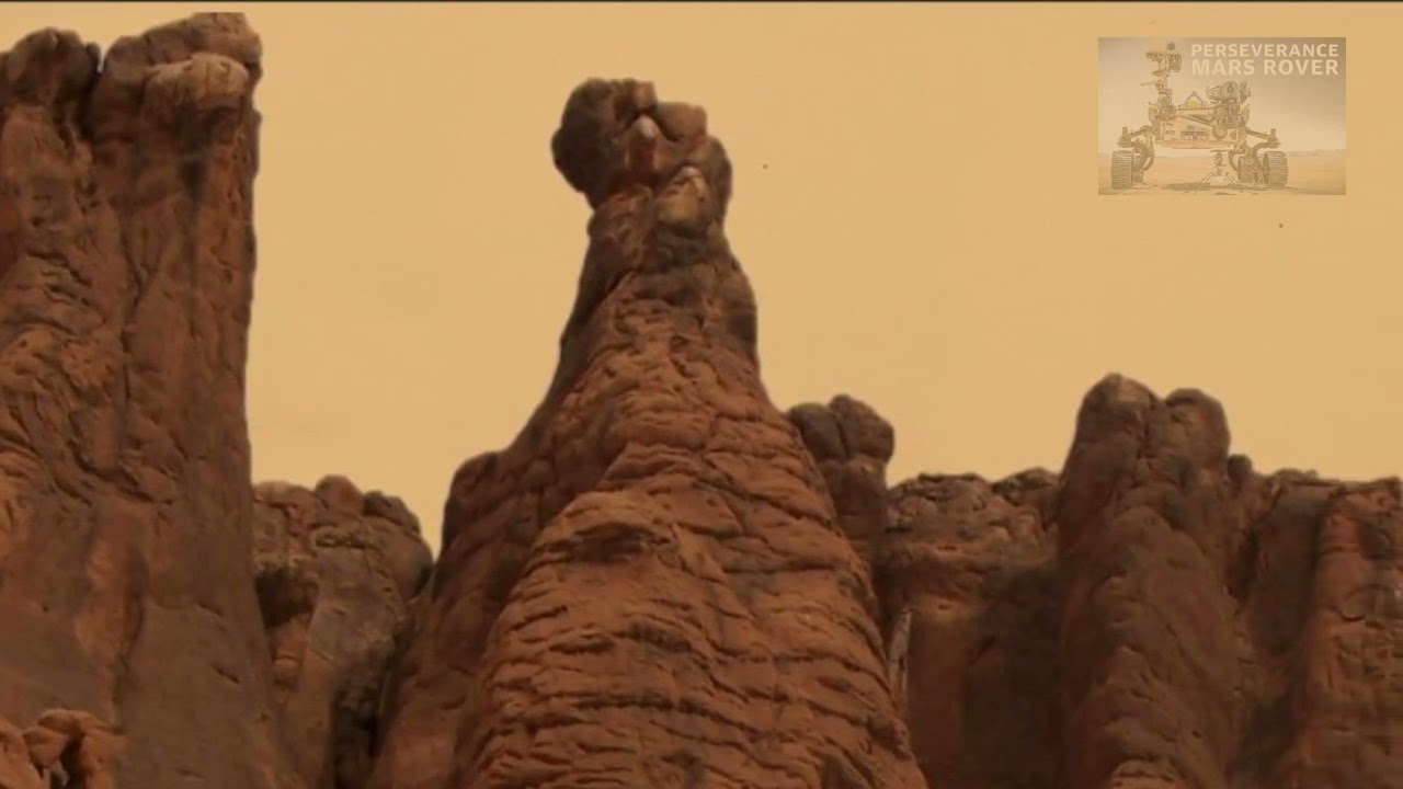Mars: Perseverance Rover - Find the most curious rock formation on Mars ...