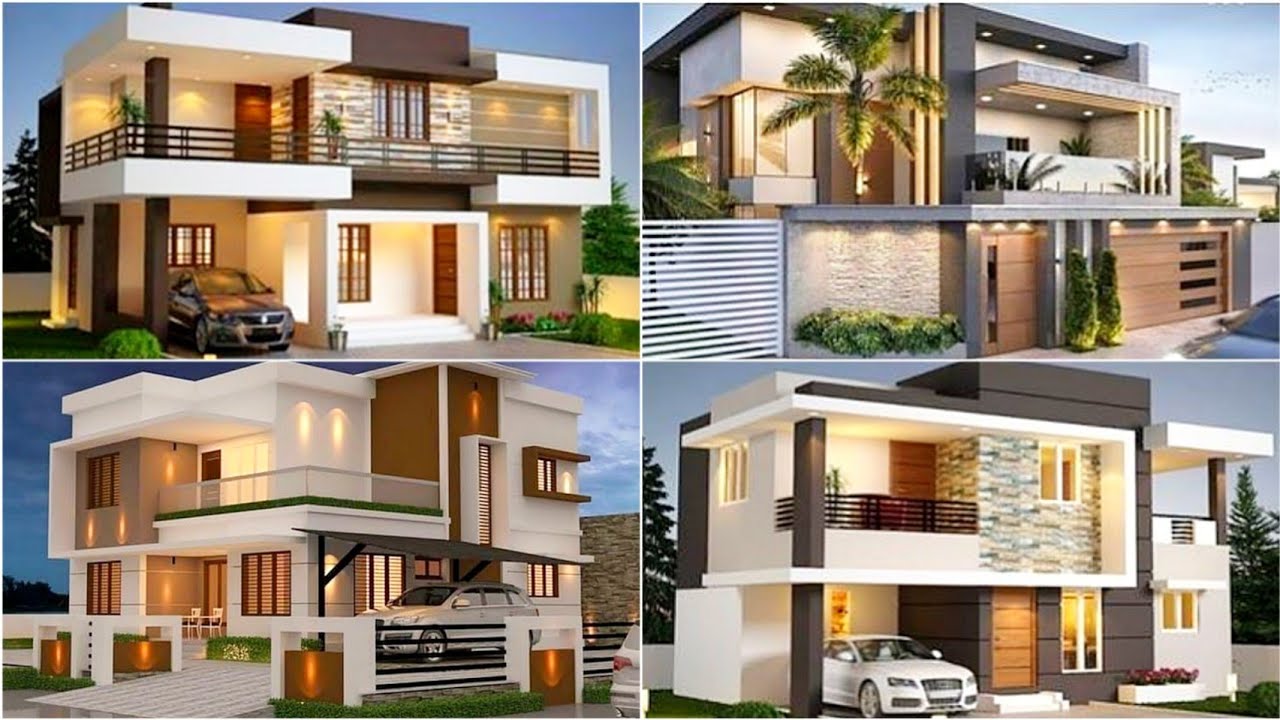 100 Modern House Front Elevation Design Ideas 2024 Home Front Wall Design | House Exterior ...
