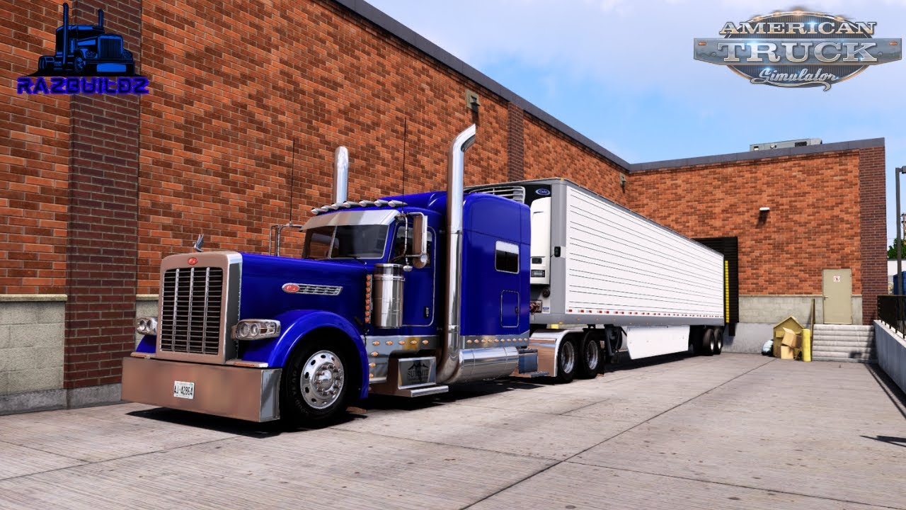 I built the OTR Bandit Blue Beast in American Truck Simulator ...