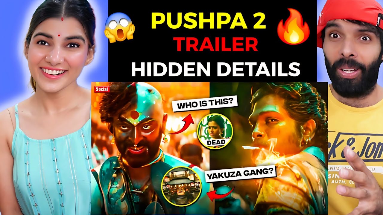 10 Hidden Details and Theories You Missed | Pushpa 2 Trailer Breakdown ...