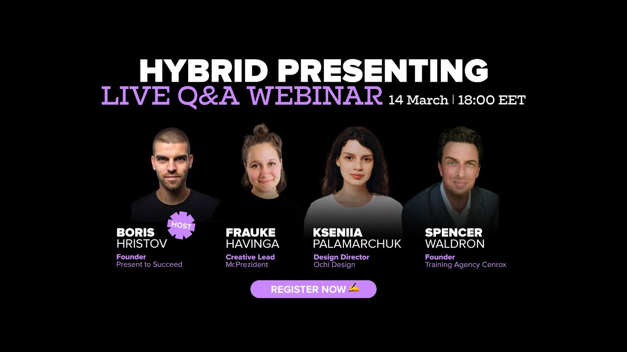Hybrid Presenting Live Q&A Webinar | Present to Succeed - YouTube