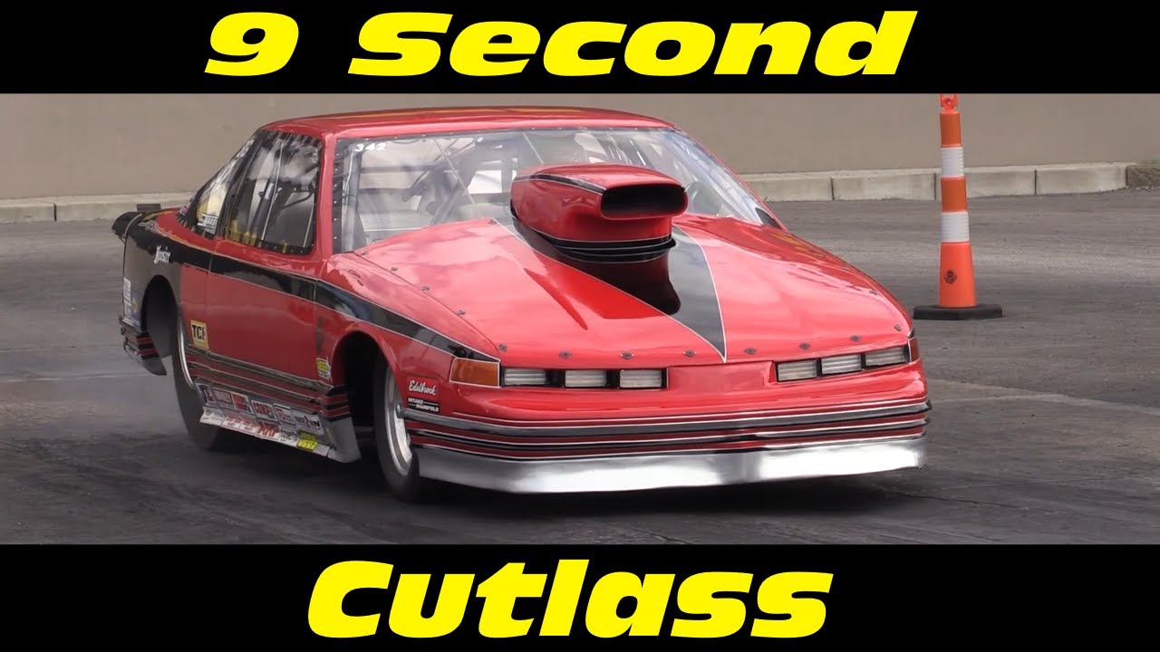 9 Second Olds Cutlass Lucas Oil Drag Racing Series - YouTube