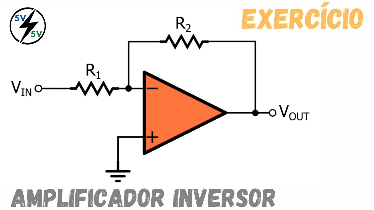 Exercício com Amplificador Inversor - Explicação detalhada - YouTube