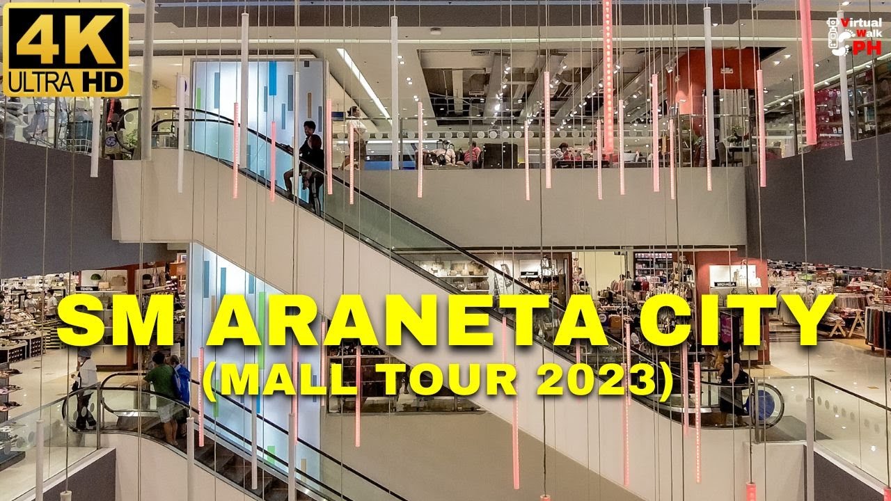 [4K] Part of Upgrading Cubao | SM Araneta City Mall Walking Tour 2023 ...