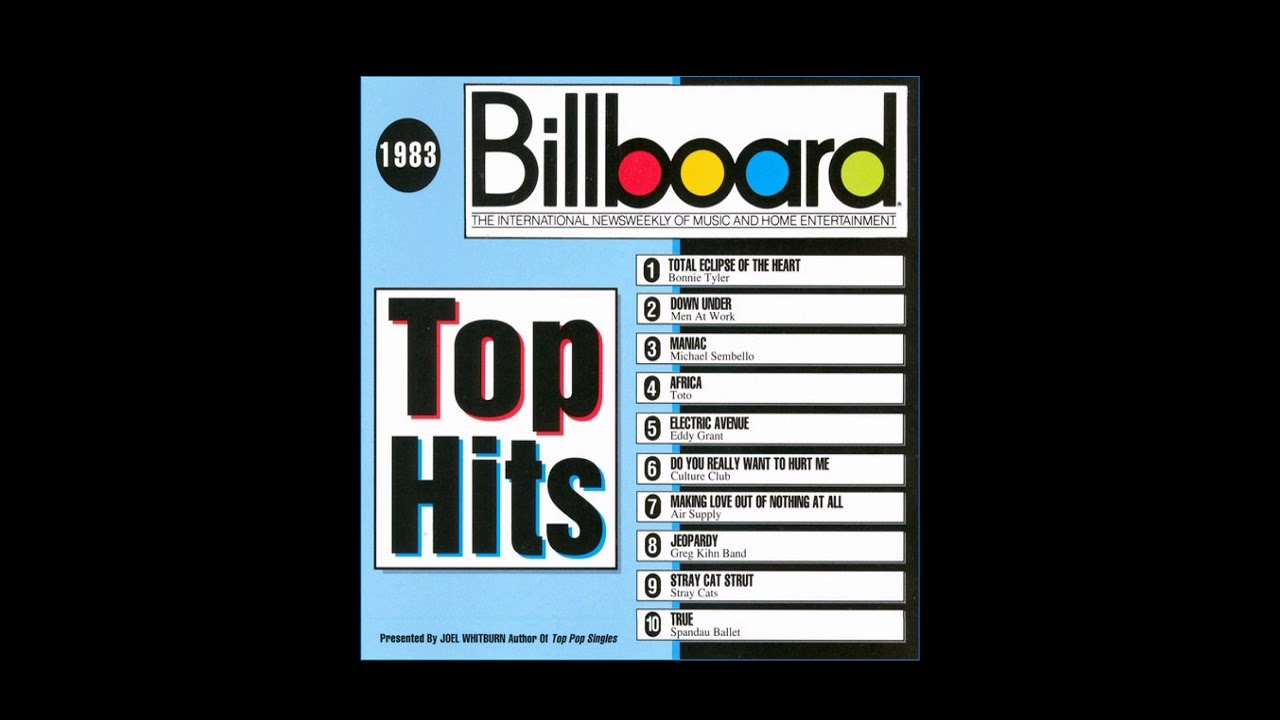 Bonnie Tyler "Total Eclipse of the Heart" ~ from the album "Billboard ...