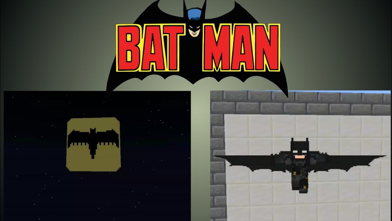 Batman Addon/Mod for Minecraft PE/BE 1.18+ - YouTube