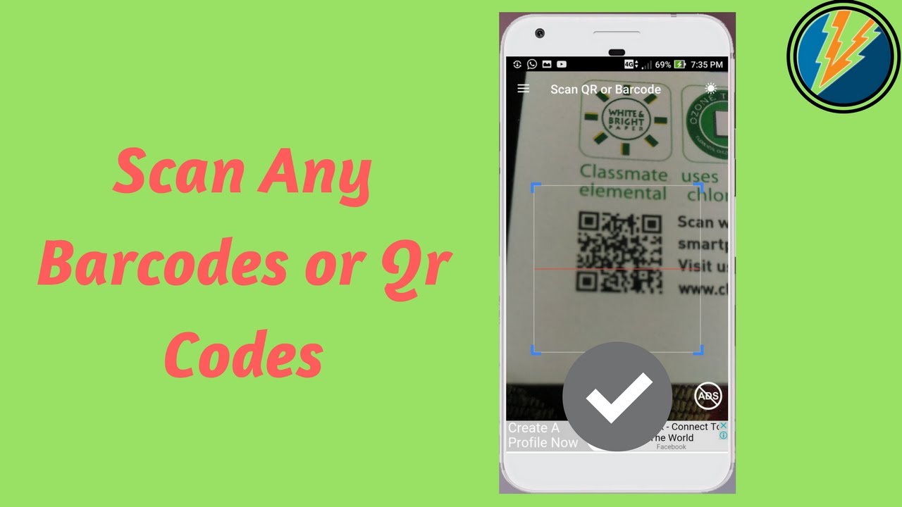 How to scan any Barcodes or Qr Codes - YouTube