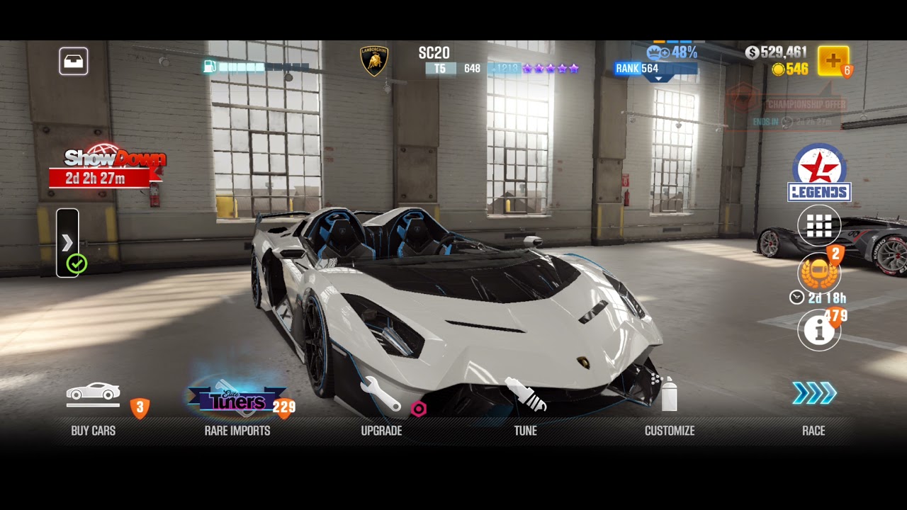 CSR Racing 2 | Beating Race #72 Legends of the track - YouTube