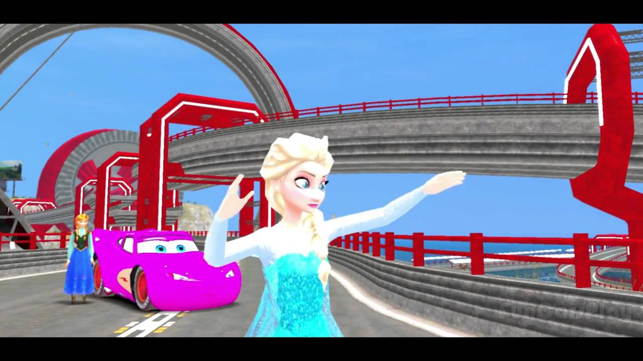 New Frozen Parody with Elsa & Princess Anna of Arendelle w/ Pink ...