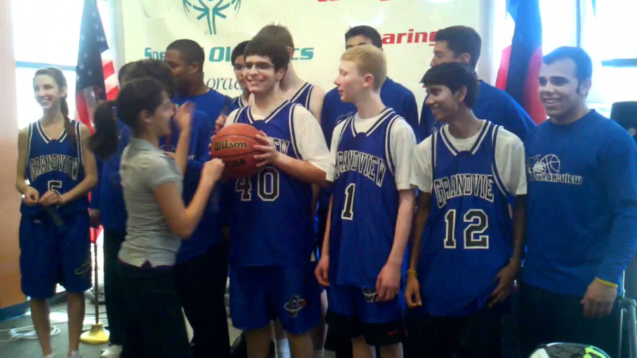 Special Olympics Basketball Community Service: Awards Ceremonies - YouTube