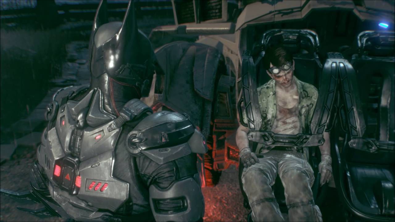 Batman Arkham Knight Riddler Fight 100% Knightfall - YouTube