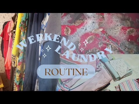 Weekend Laundry Routine | #Laundry #Motivation - YouTube