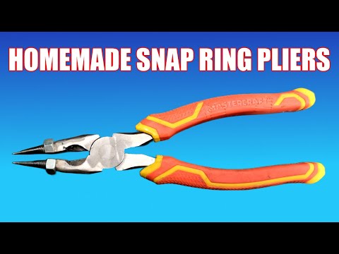 Make Your Own Snap Ring Pliers - See How It's Done!