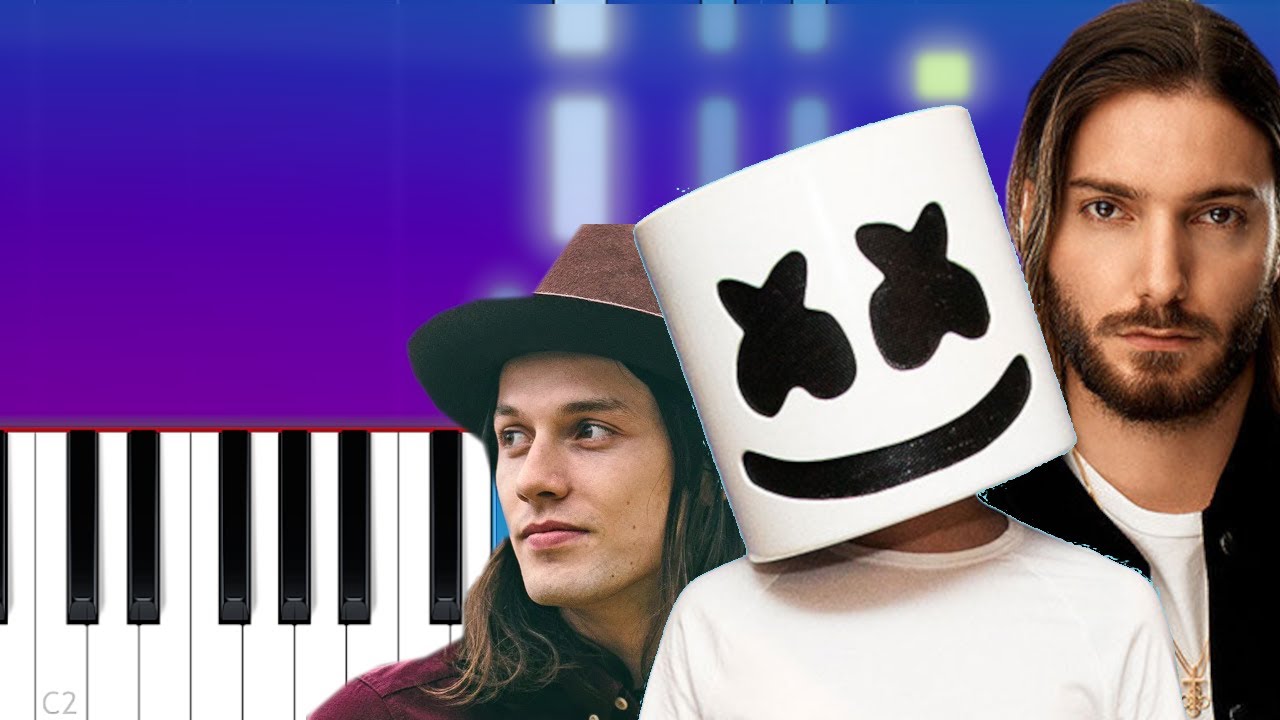 Alesso Marshmello ft James Bay - Chasing Stars (Piano Tutorial) - YouTube