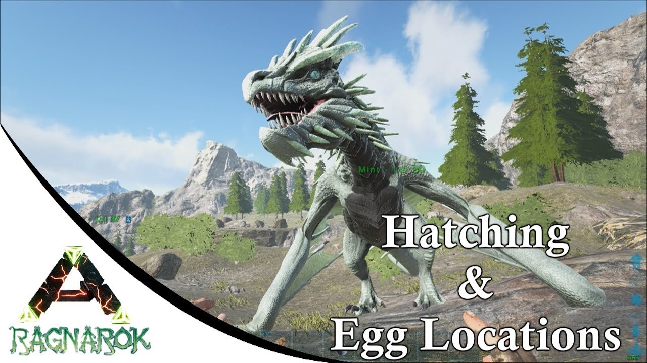 Ice wyvern and egg locations | Ark: RAGNAROK E7 - YouTube