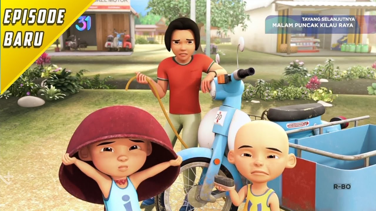 FULL Upin & Ipin Episode baru!| Motor Kapcai Tok Dalang🛵 | Terbaru 2022 ...