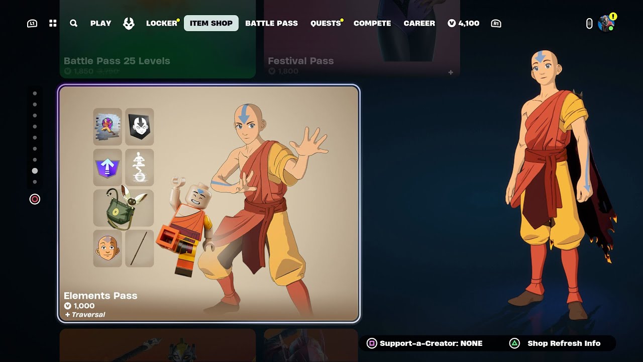 HOW TO GET AVATAR ELEMENTS PASS NOW FREE IN FORTNITE! - YouTube