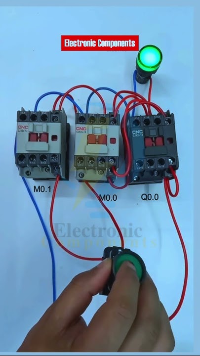 Single normally open push button ON/OFF logic #shots #short #shortvideo ...