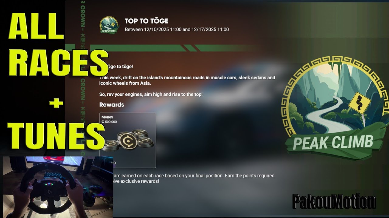 Top to toge LIVE EVENT + TUNES - Test Drive Unlimited Solar Crown ...