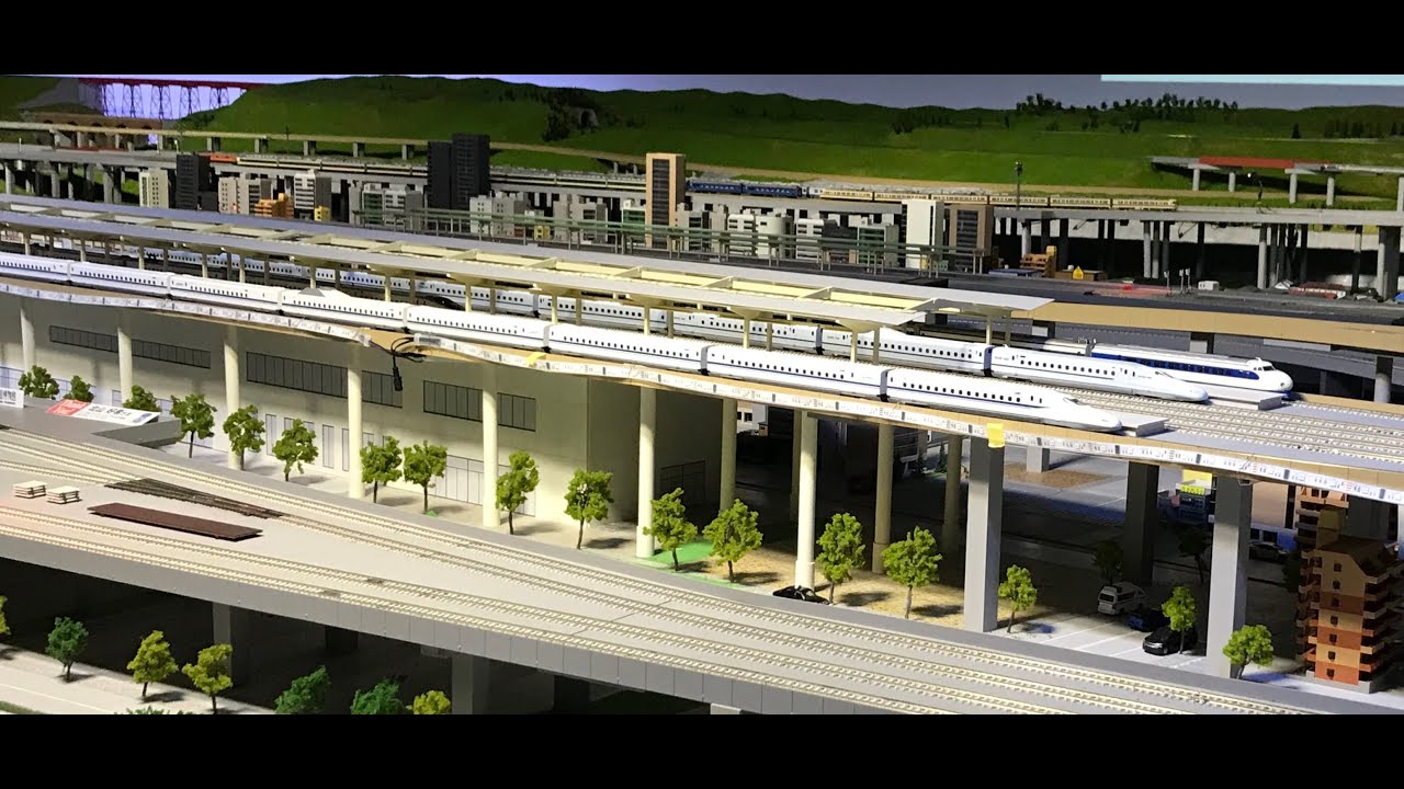 HO Scale Layout of Kyoto Railway Museum - YouTube