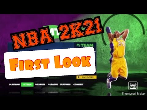 NBA 2K21 - First Look - Main Menu - NBA 2K21 My Career - YouTube