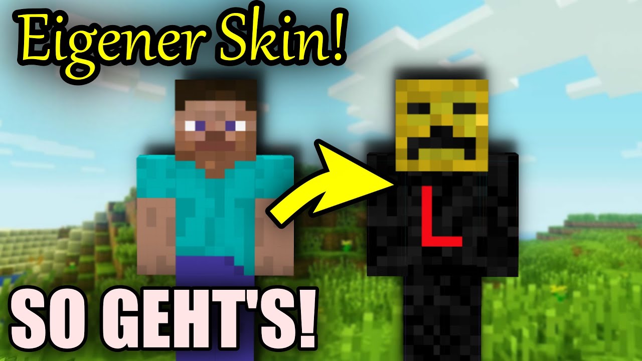 EIGENEN MINECRAFT SKIN ERSTELLEN in 2025! | Java & Bedrock - YouTube