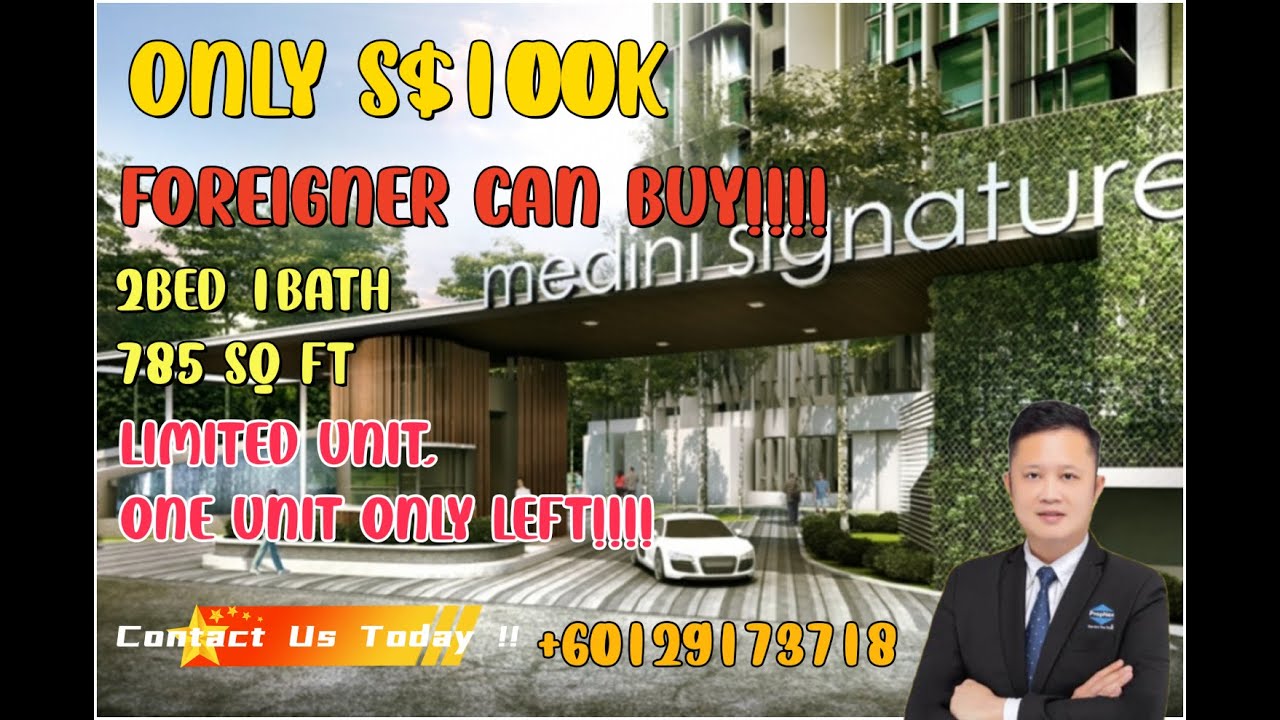 【新山二手实拍房 | SUBSALE】One Medini Signature @ Iskandar Puteri, JB | 新山 #公寓 ...