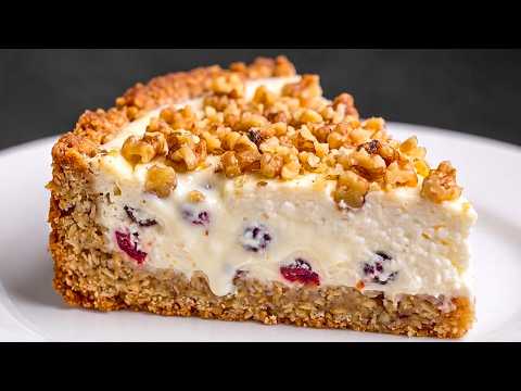 The Creamiest Lemon Oat Cheesecake You'll Ever Bake | No Flour, No Refined Sugar!