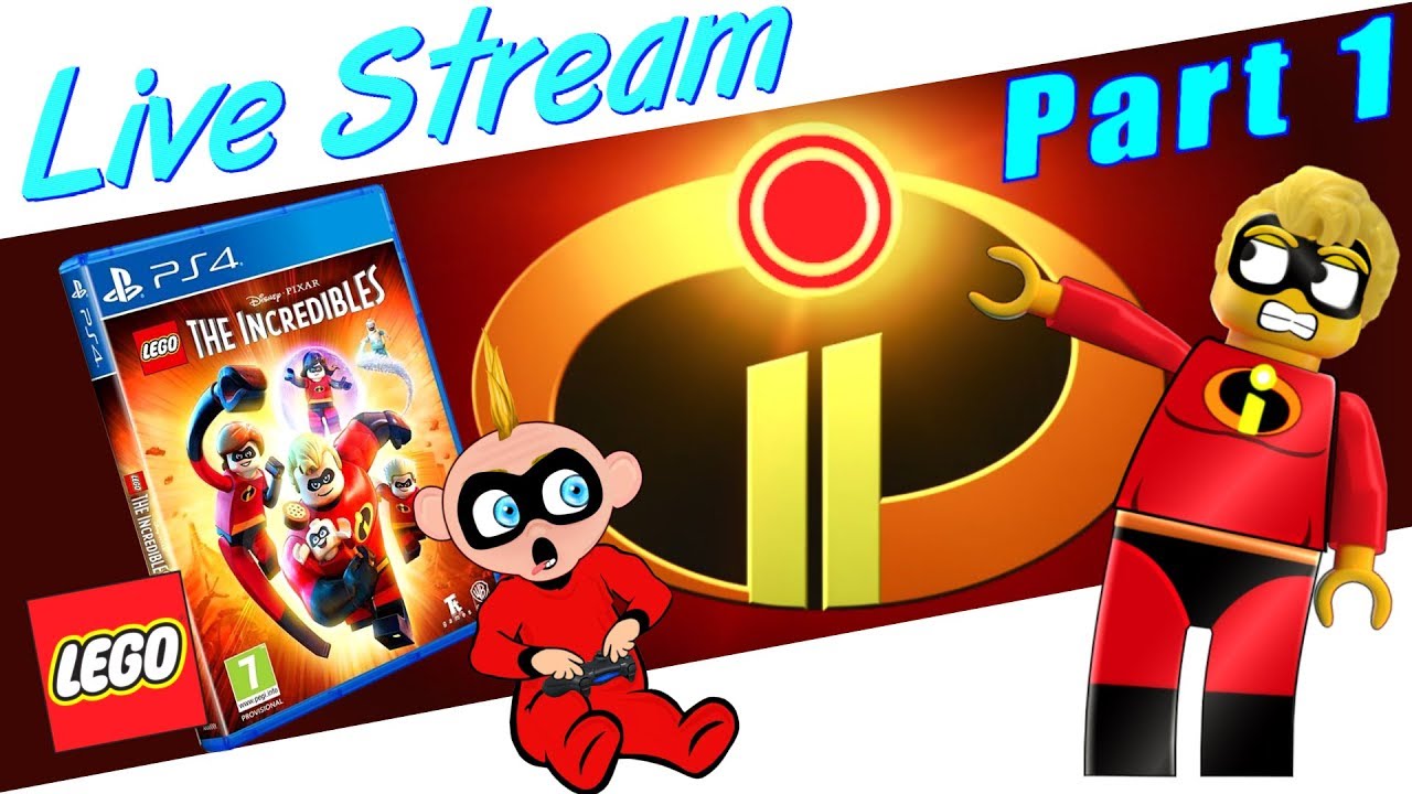 PS4 Lego The Incredibles 2 Video Game FULL Walkthrough W/ DCTC ZerO ...