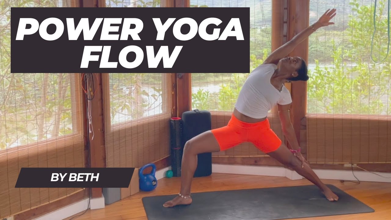60 MINUTE - INTERMEDIATE POWER YOGA FLOW | DYNAMIC STRONG VINYASA YOGA ...