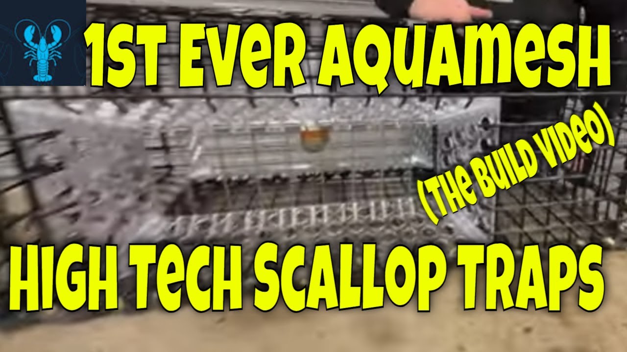 Building a Scallop Trap - YouTube